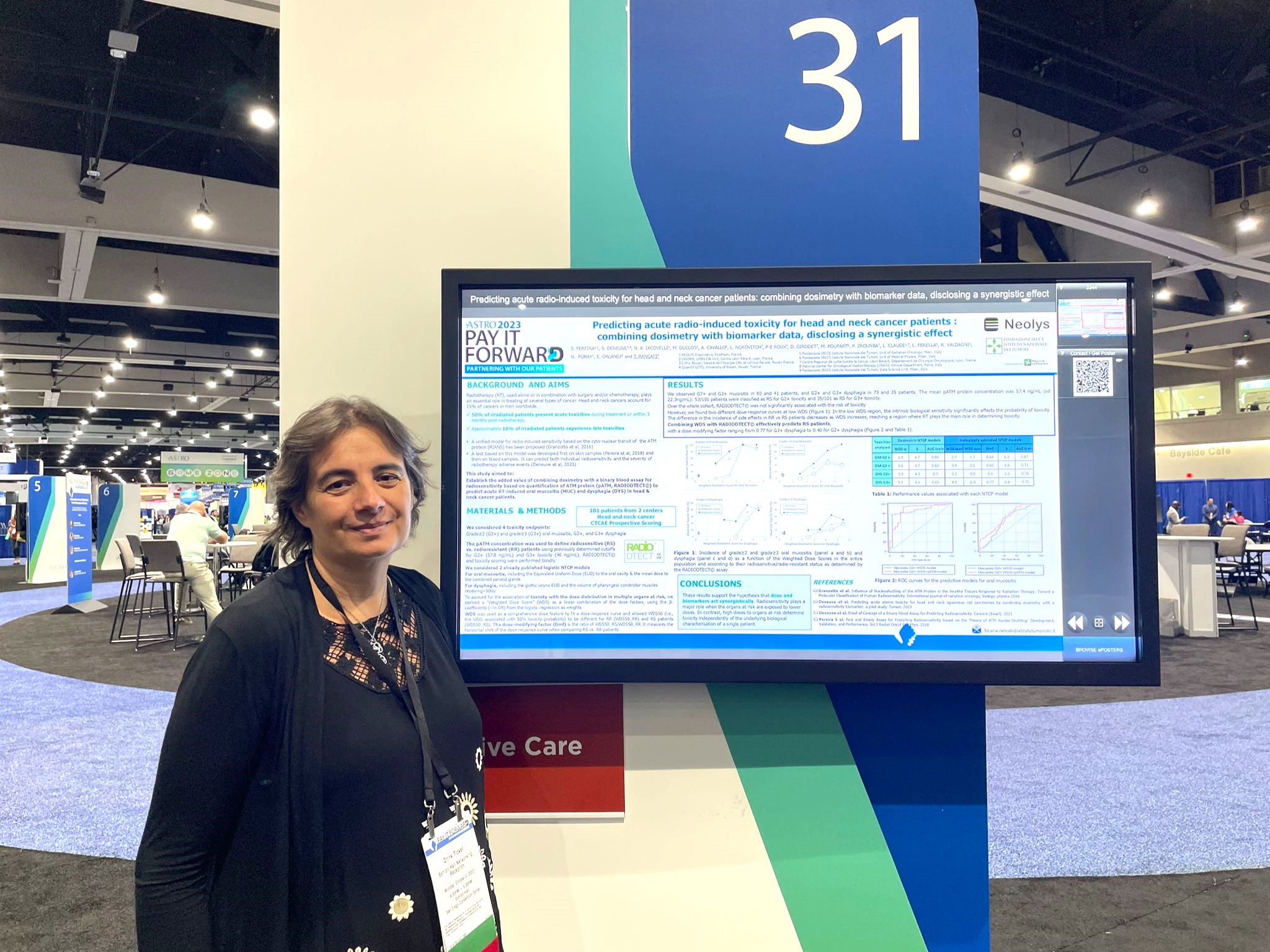 Neolys Diagnostics présente ses travaux lors de l'ASTRO 2023