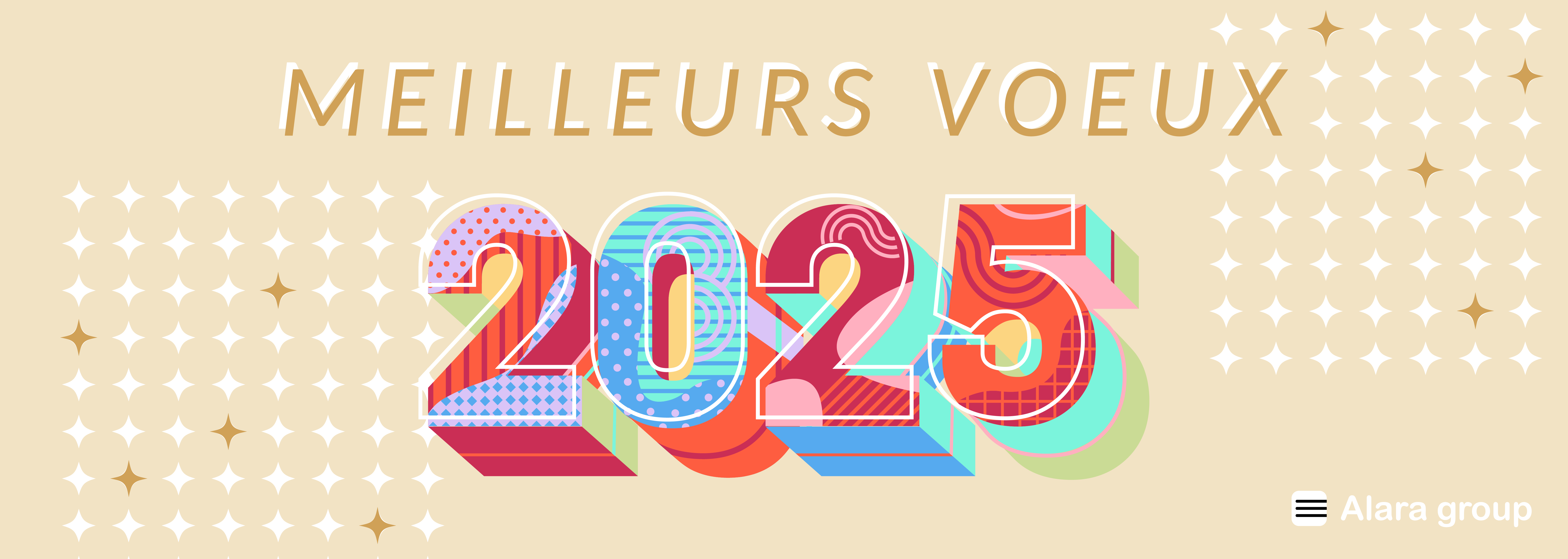 Nos meilleurs voeux pour une année 2025 rayonnante